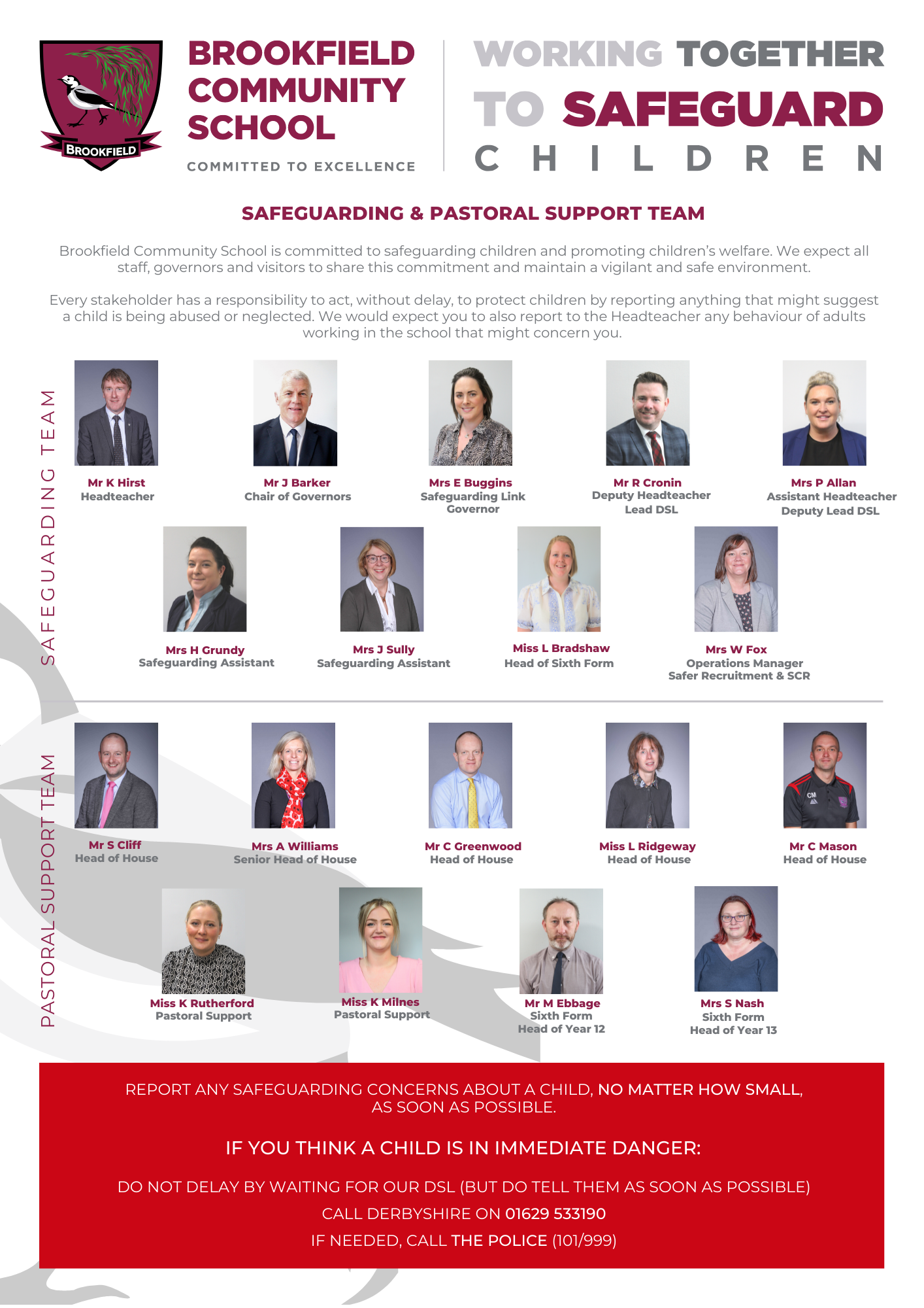 Brookfield Community School - Safeguarding