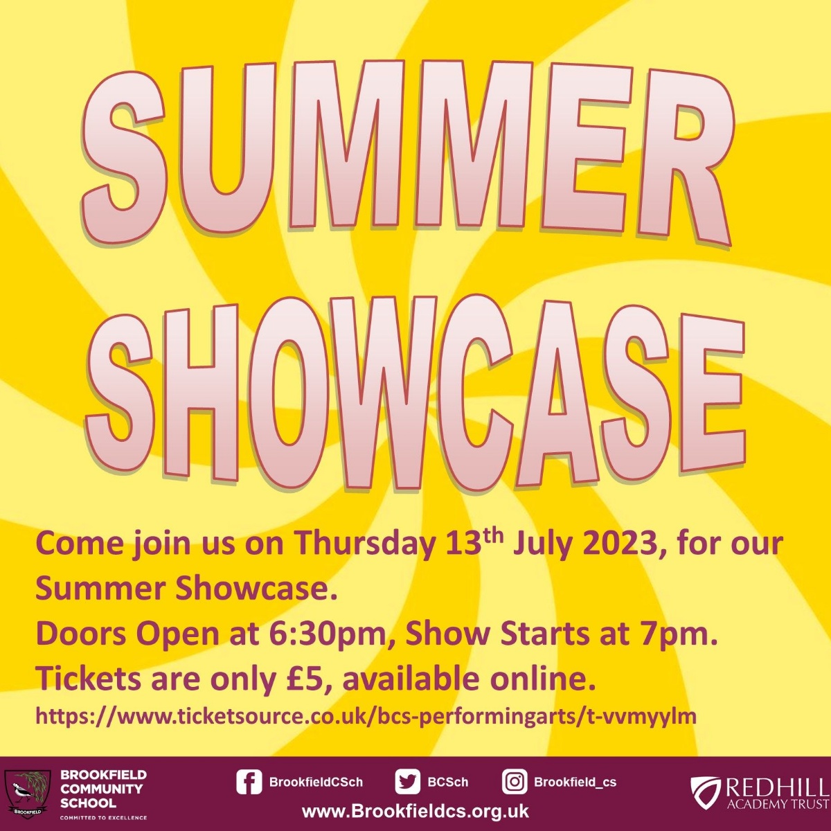 Brookfield Community School - Summer Showcase 13th July 2023